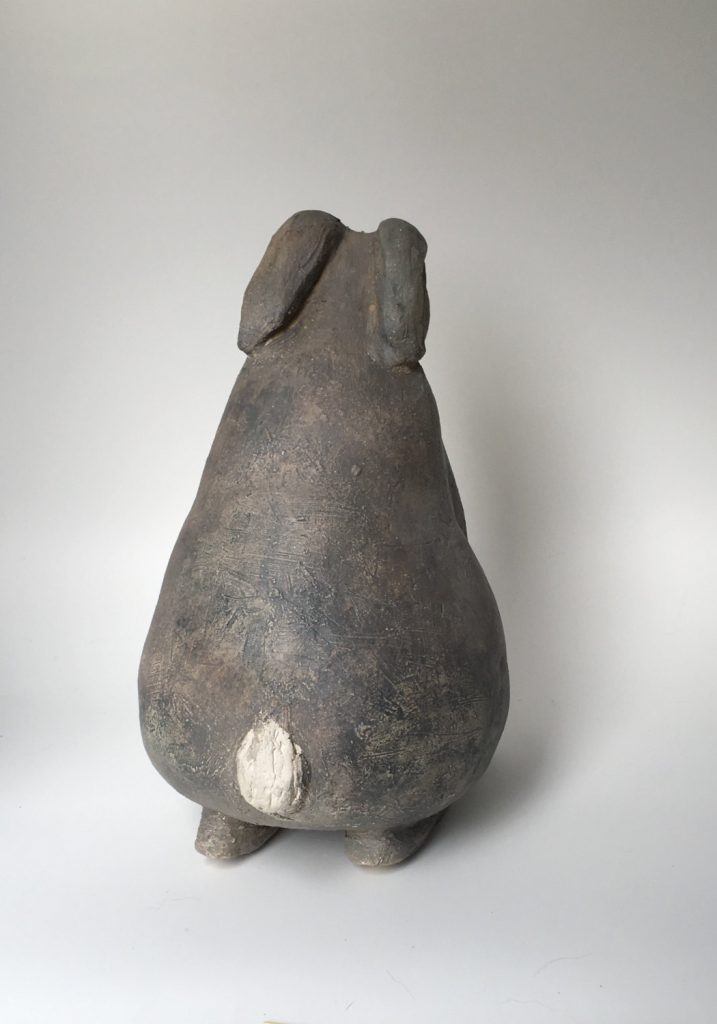 Ceramic Rabbit Art, Ceramic Sculpture, gift for bunny lovers, Rabbit ...